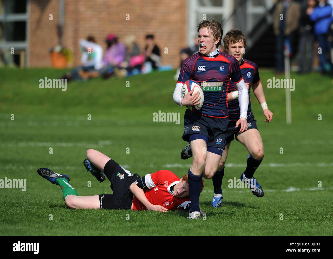 Scotlands man match hi-res stock photography and images - Alamy