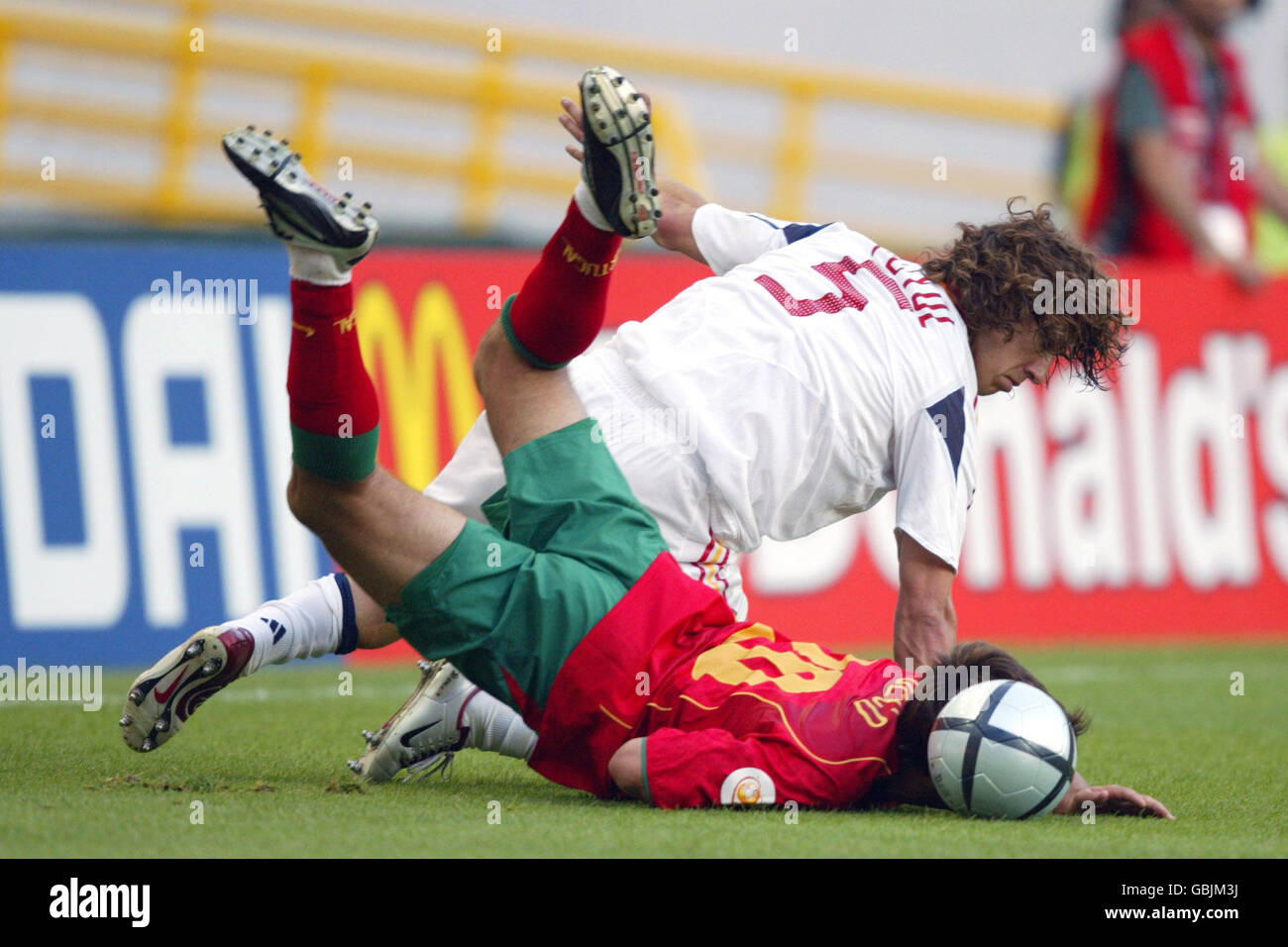 Soccer - UEFA European Championship 2004 - Group A - Spain v Portugal ...