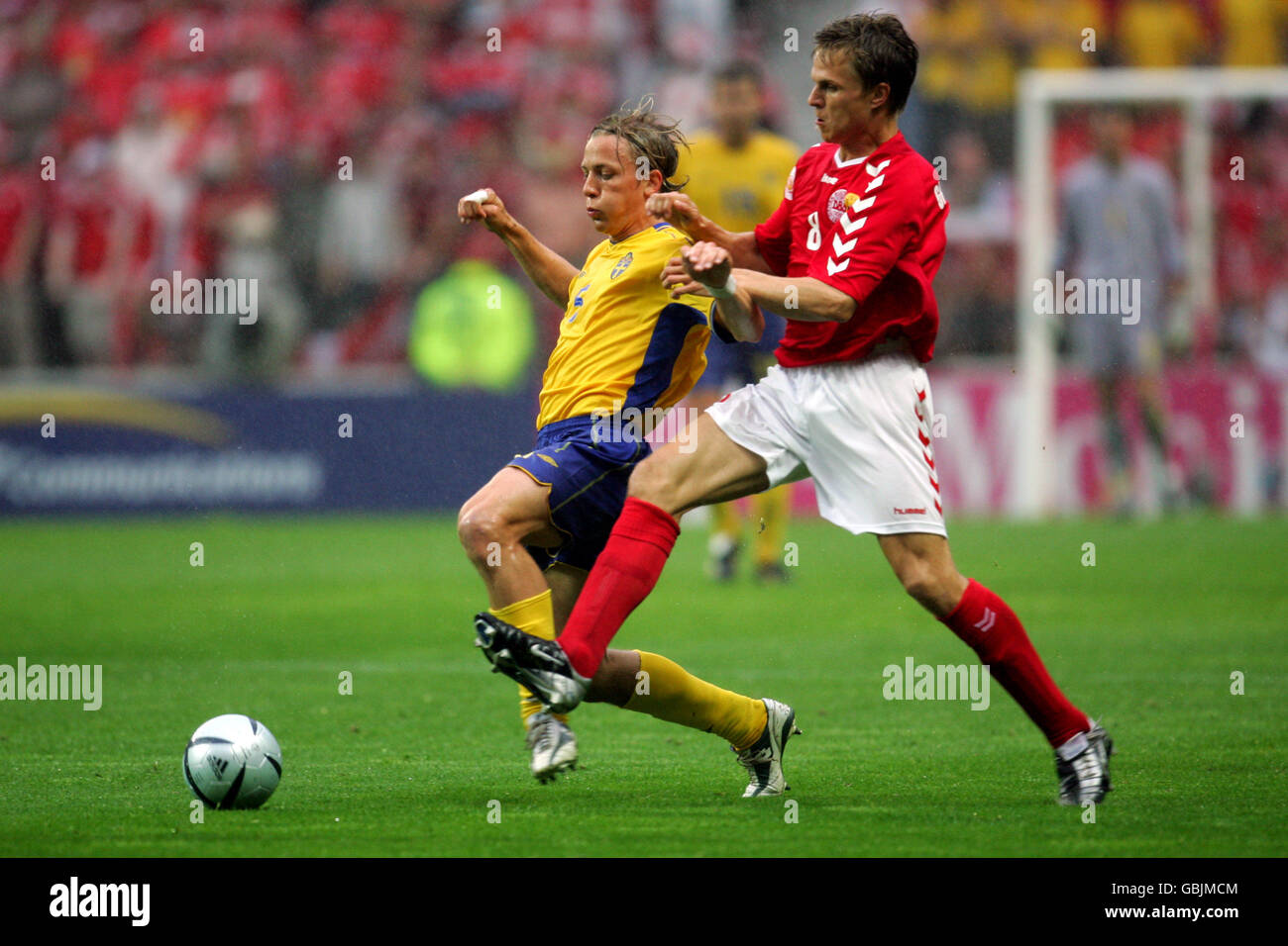Soccer - UEFA European Championship 2004 - Group C - Denmark v Sweden ...