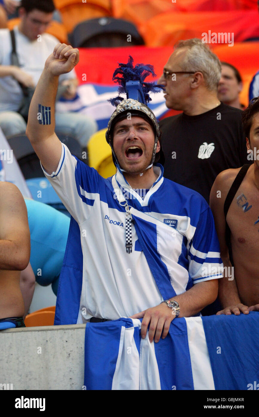 Football euro 2004 fans general view hi-res stock photography and ...