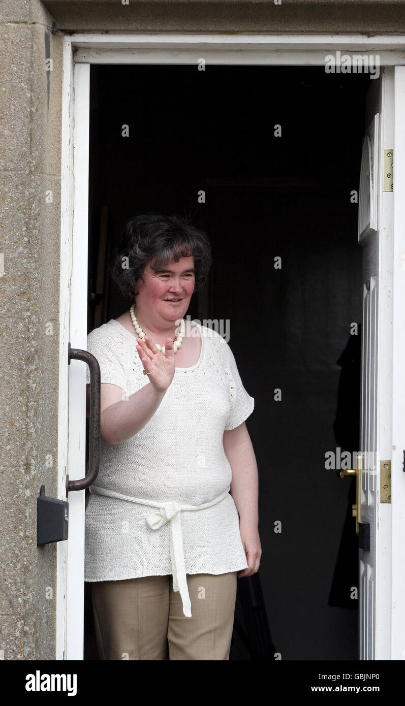 Britain's Got Talent star Susan Boyle Stock Photo - Alamy