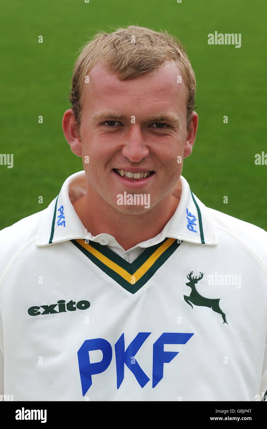 Cricket - Nottinghamshire Photocall 2009 - Trent Bridge. Luke Fletcher ...