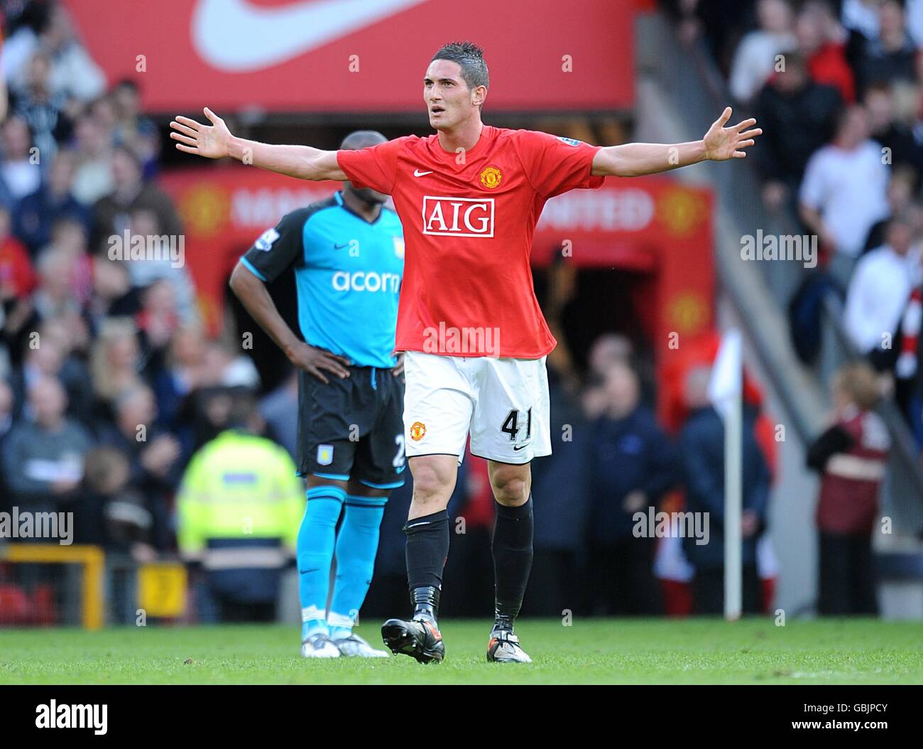 Old trafford federico macheda hi-res stock photography and images - Alamy
