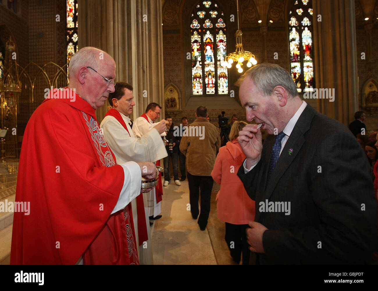 Palm Sunday mass Stock Photo - Alamy