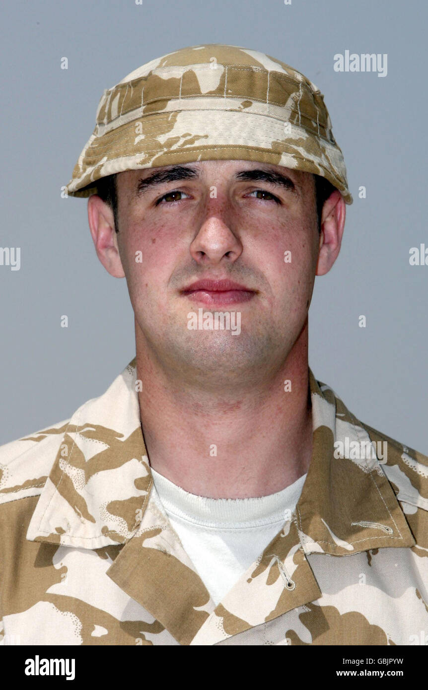 Lance Corporal Neil Smith, 24, from Burton-on-Trent in Umm Qasr ...