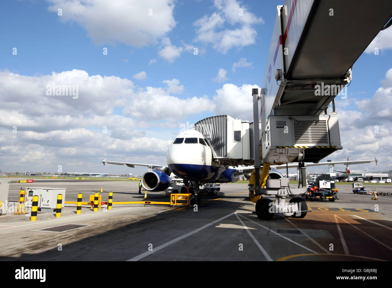 Heathrow Airport Feature Stock Photo - Alamy