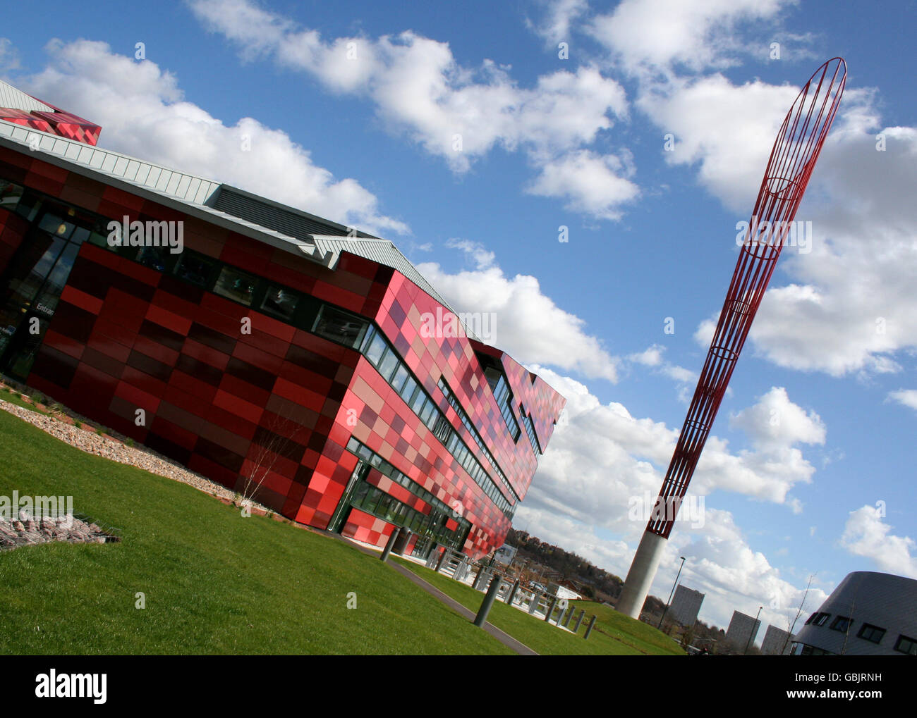 Britain's tallest free-standing work of art Stock Photo - Alamy