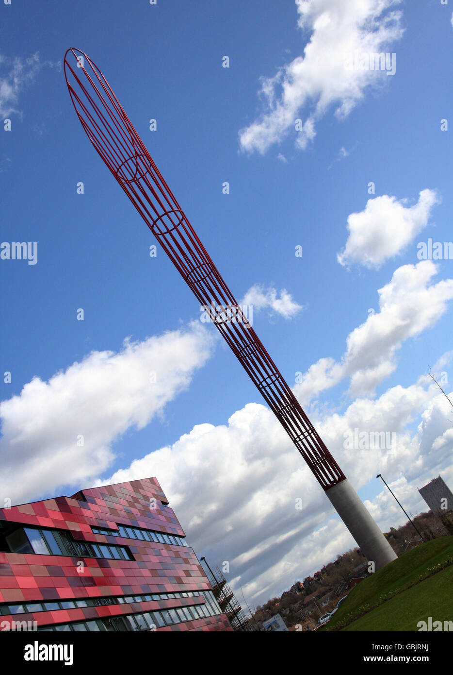 Britain's tallest free-standing work of art Stock Photo - Alamy