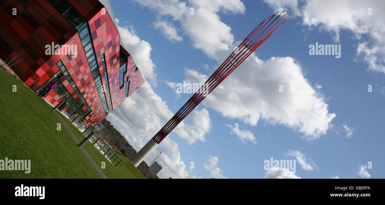The Aspire tower at Jubille Campus, Nottingham University which is ...