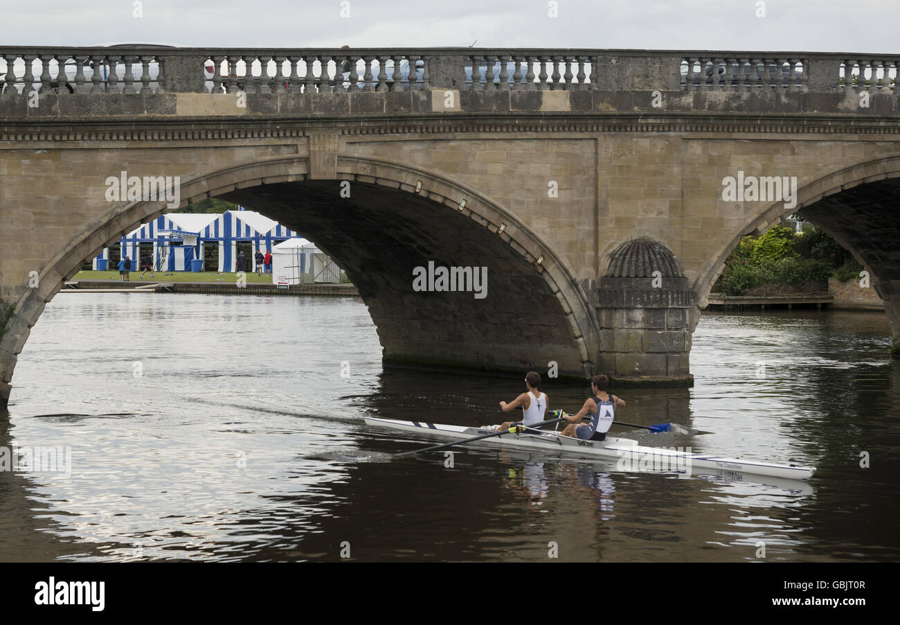 Rowers in Henley England Stock Photo - Alamy