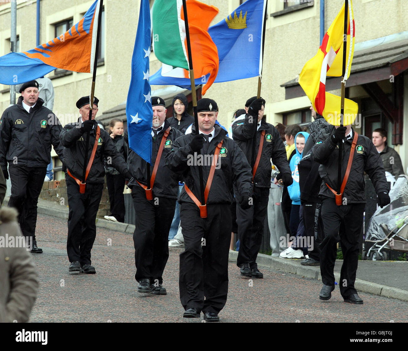 Republican Easter commemoration ceremony Stock Photo - Alamy