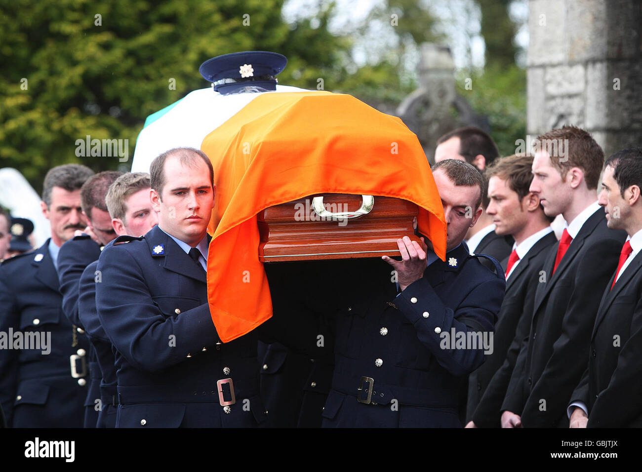 State funeral for Garda Robert McCallion Stock Photo - Alamy