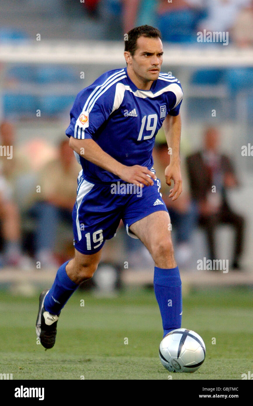 Soccer uefa european championship 2004 group a russia v greece hi-res ...