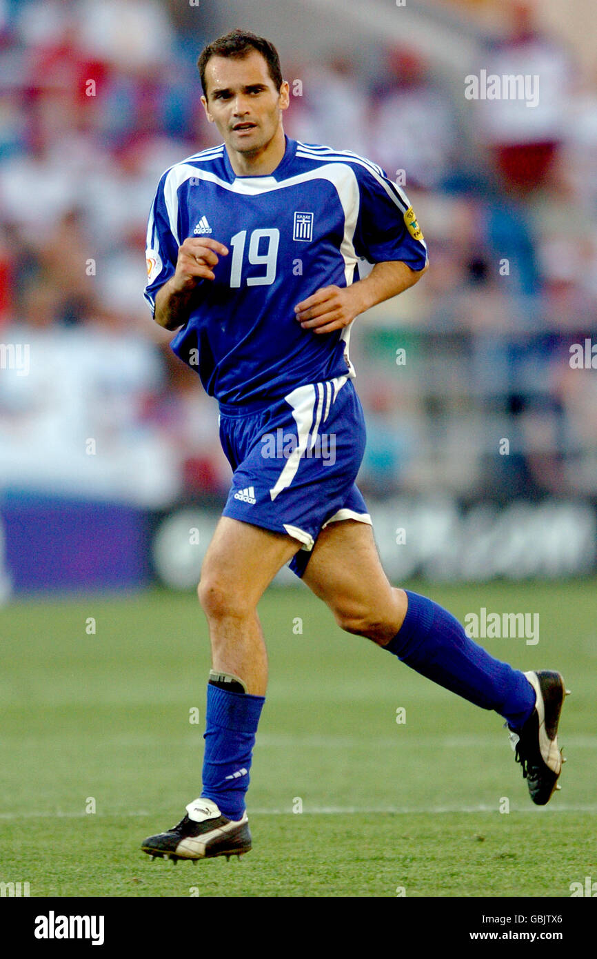 Soccer uefa european championship 2004 group a russia v greece hi-res ...