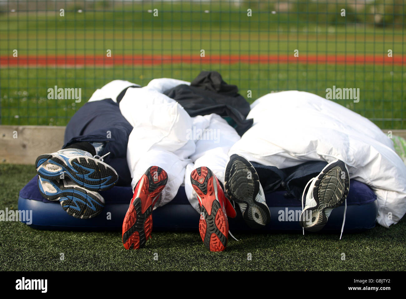 Eleven a side world record attempt hi-res stock photography and images ...