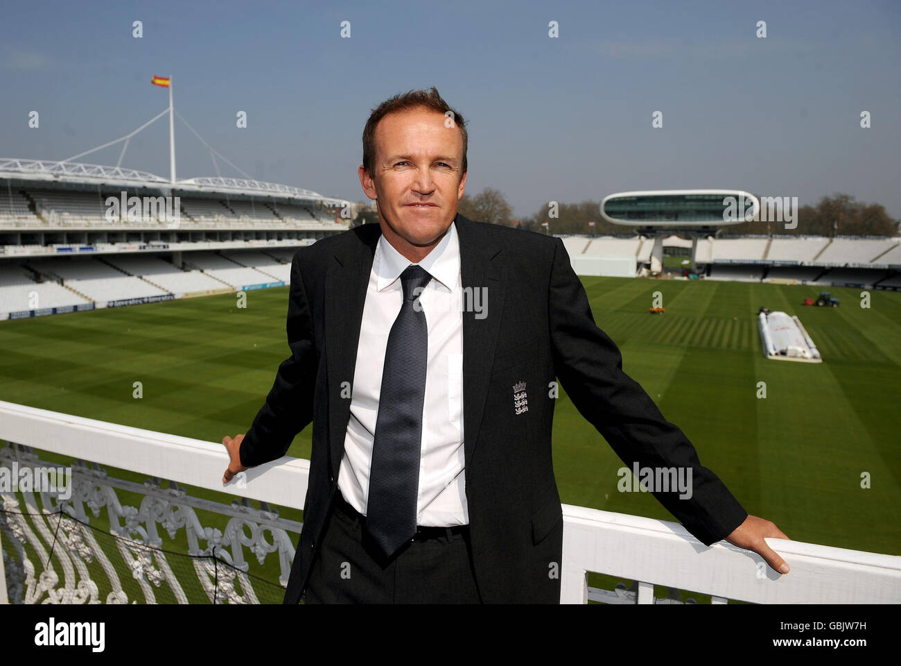Cricket - England Press Conference - Lord's Stock Photo - Alamy