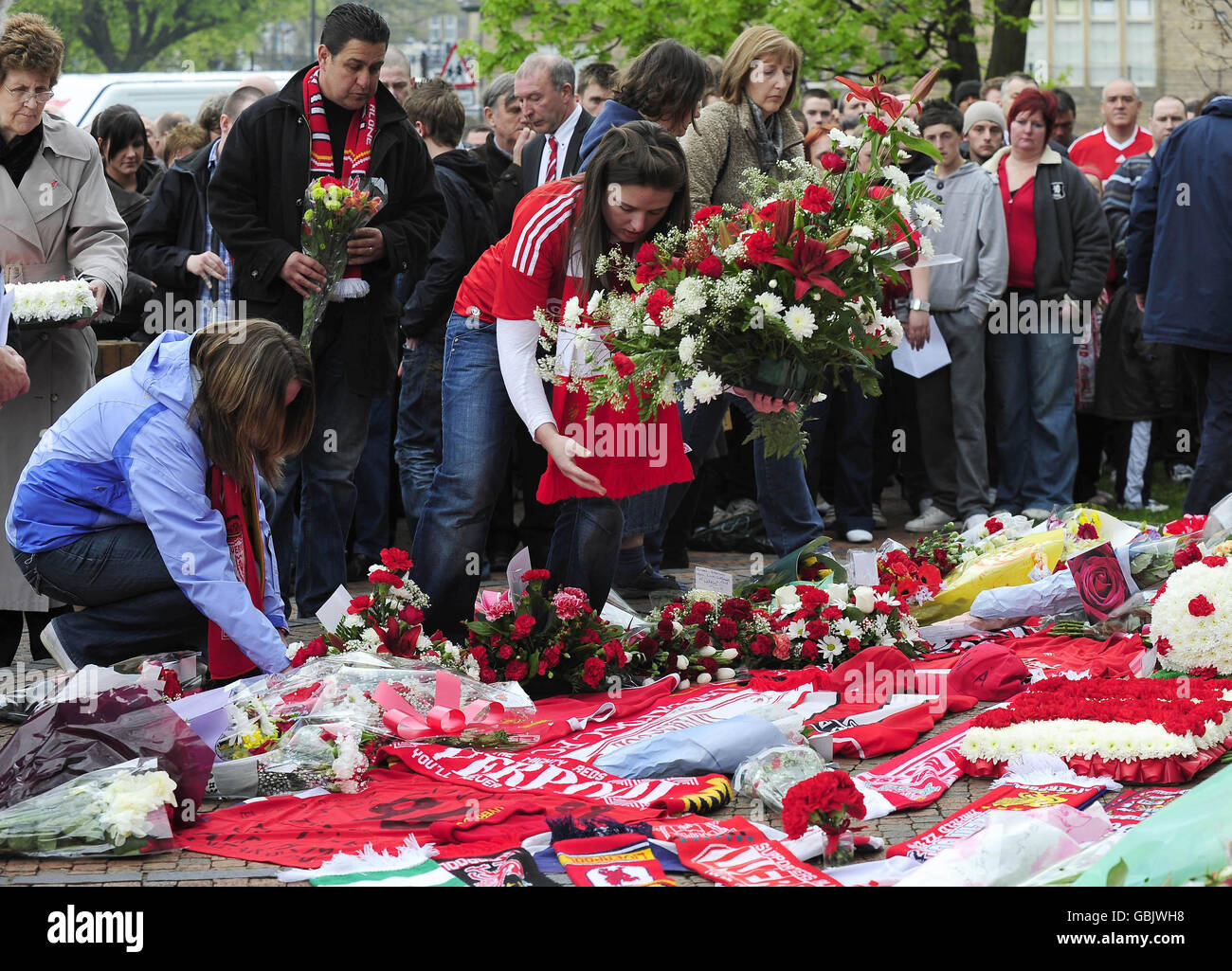 20th anniversary of Hillsborough disaster Stock Photo - Alamy