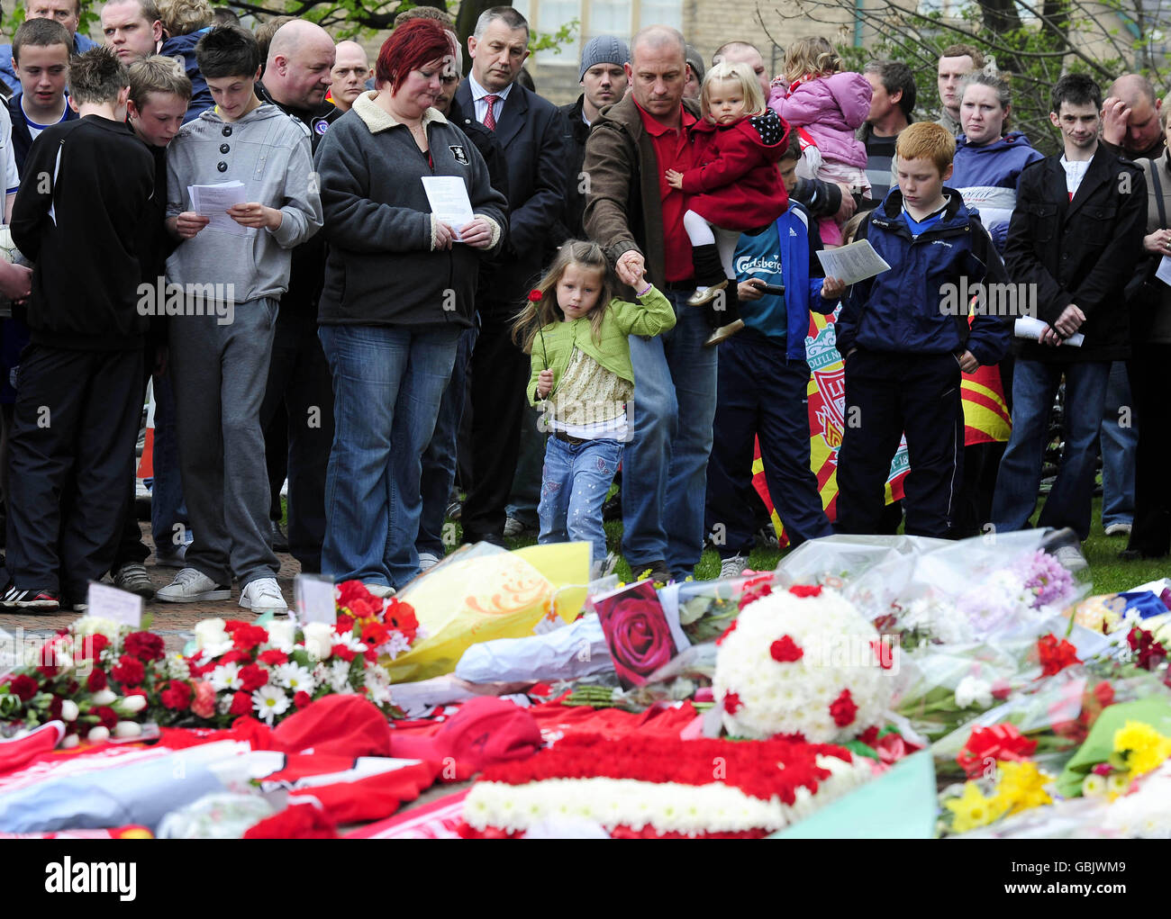 20th anniversary of Hillsborough disaster Stock Photo - Alamy