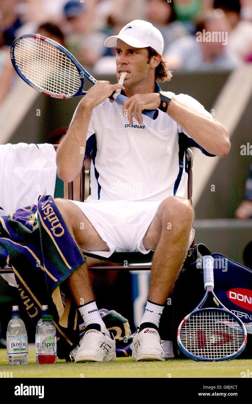 Tennis - Wimbledon 2004 - Second Round - Greg Rusedski v Rainer ...