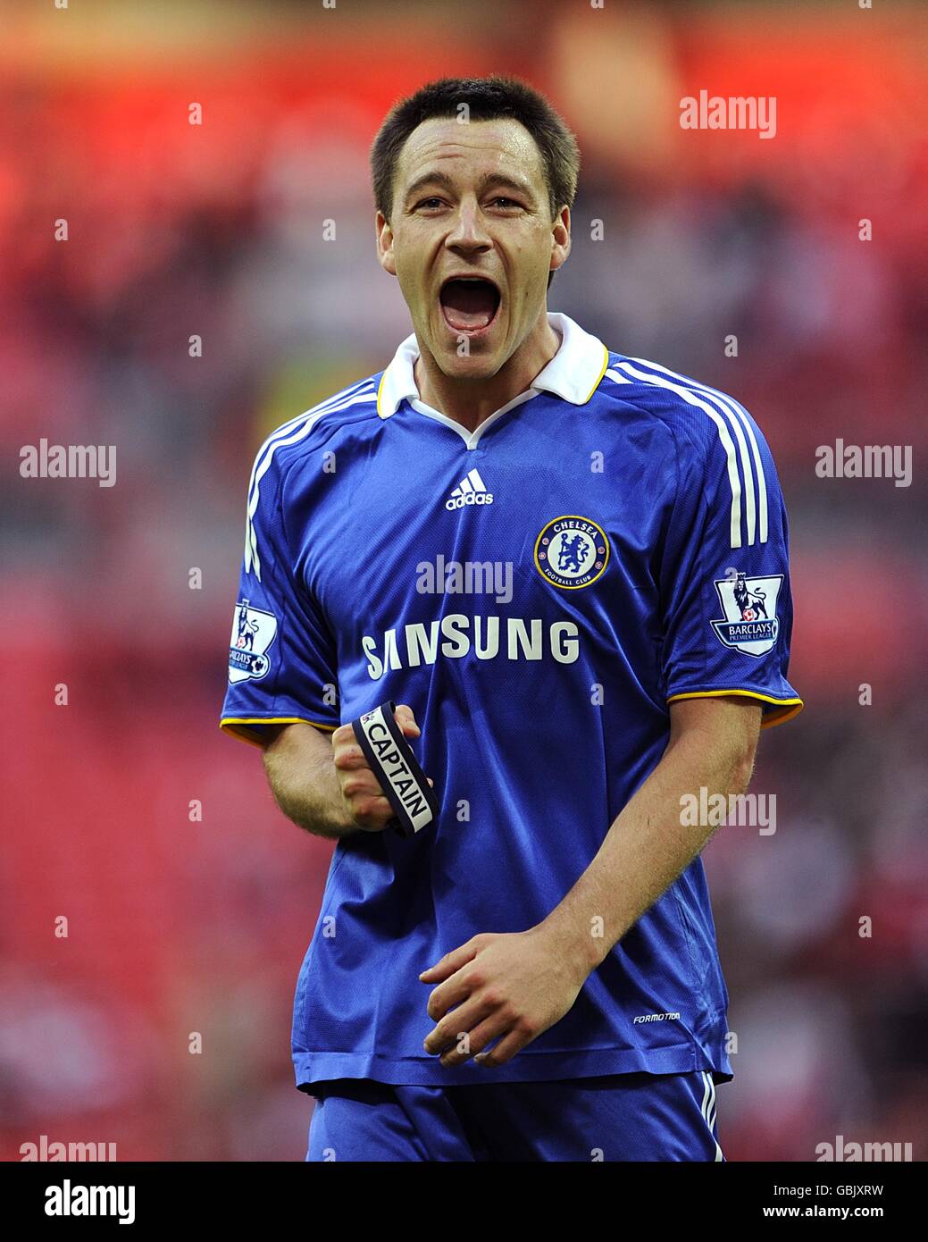 Chelseas john terry celebrates after the match hi-res stock photography ...