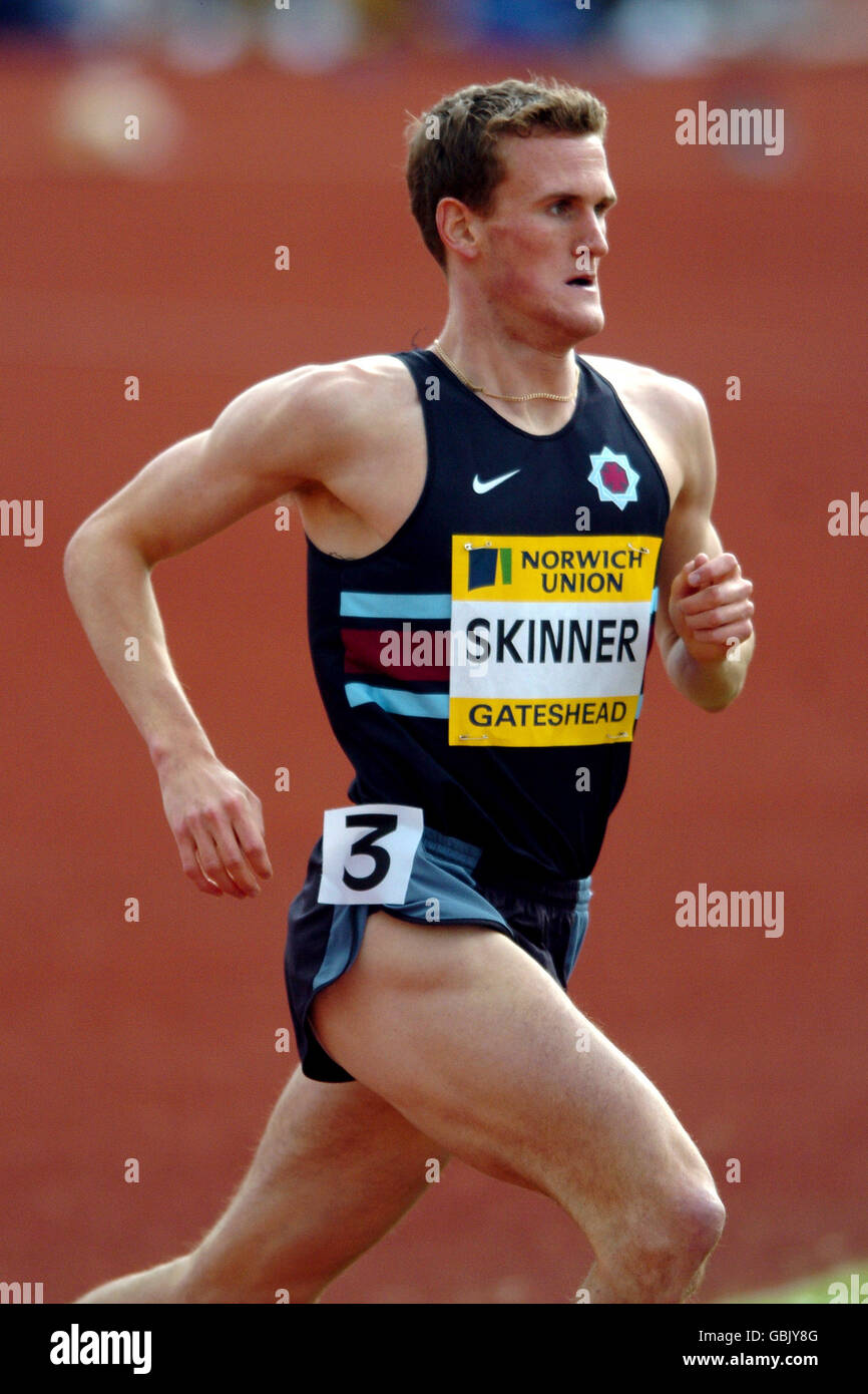 Great Britian's Michael Skinner in action during the Men's 3000m Stock ...