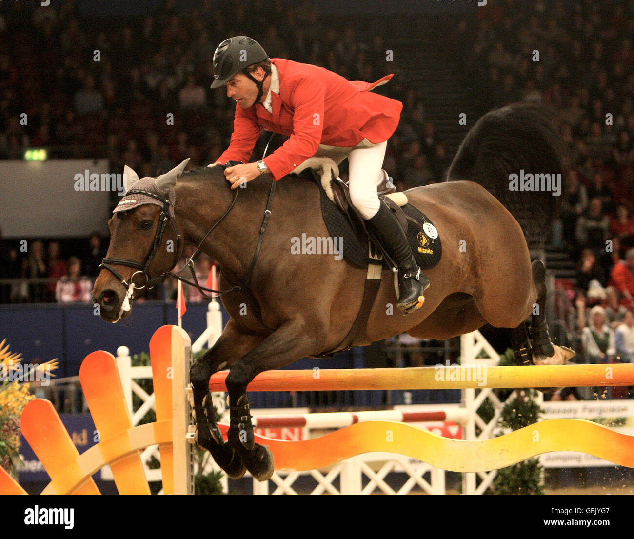 Equestrian - British Open Show Jumping Championships - LG Arena Stock ...
