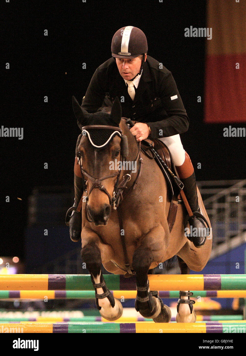Equestrian - British Open Show Jumping Championships - LG Arena Stock ...