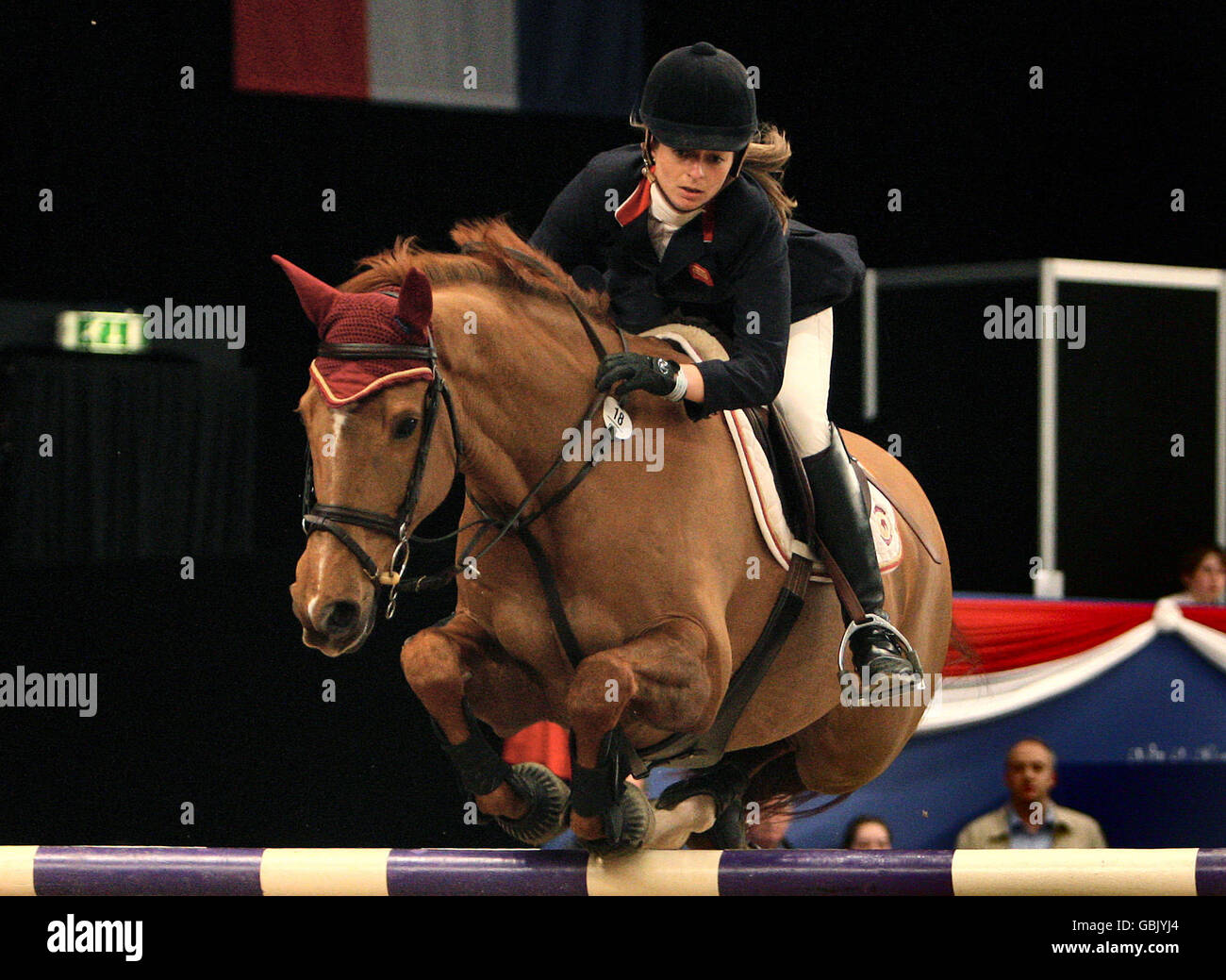 Equestrian - British Open Show Jumping Championships - LG Arena Stock ...