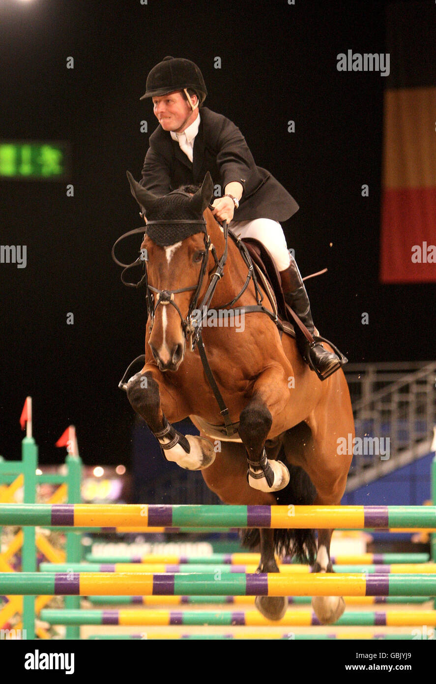 Equestrian - British Open Show Jumping Championships - LG Arena Stock ...