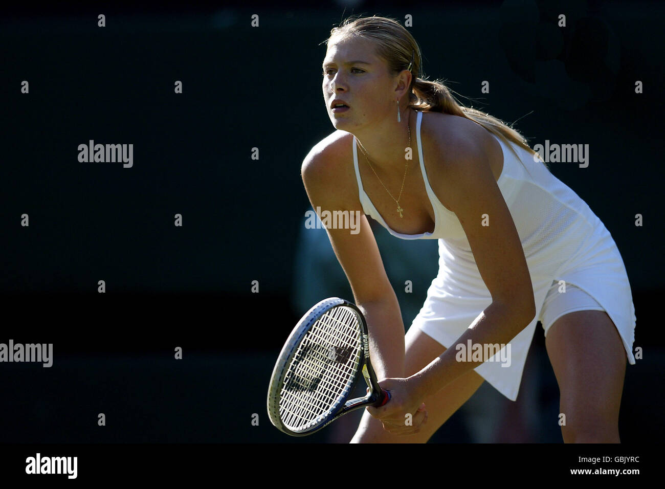 Tennis - Wimbledon 2004 - Third Round - Maria Sharapova v Daniele ...