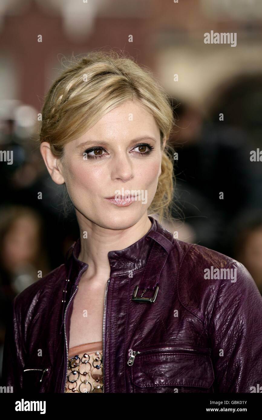 Emilia fox arriving odeon leicester square hi-res stock photography and ...