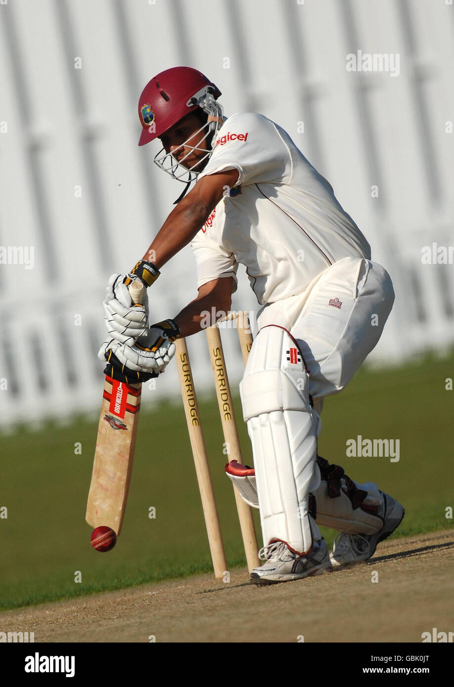 West indian cricketer ramnaresh sarwan hi-res stock photography and ...
