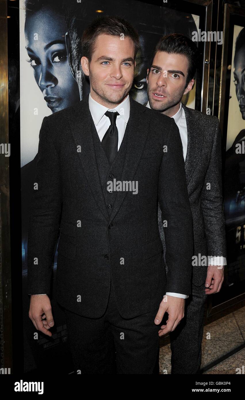 UK Film Premiere of Star Trek - London Stock Photo - Alamy
