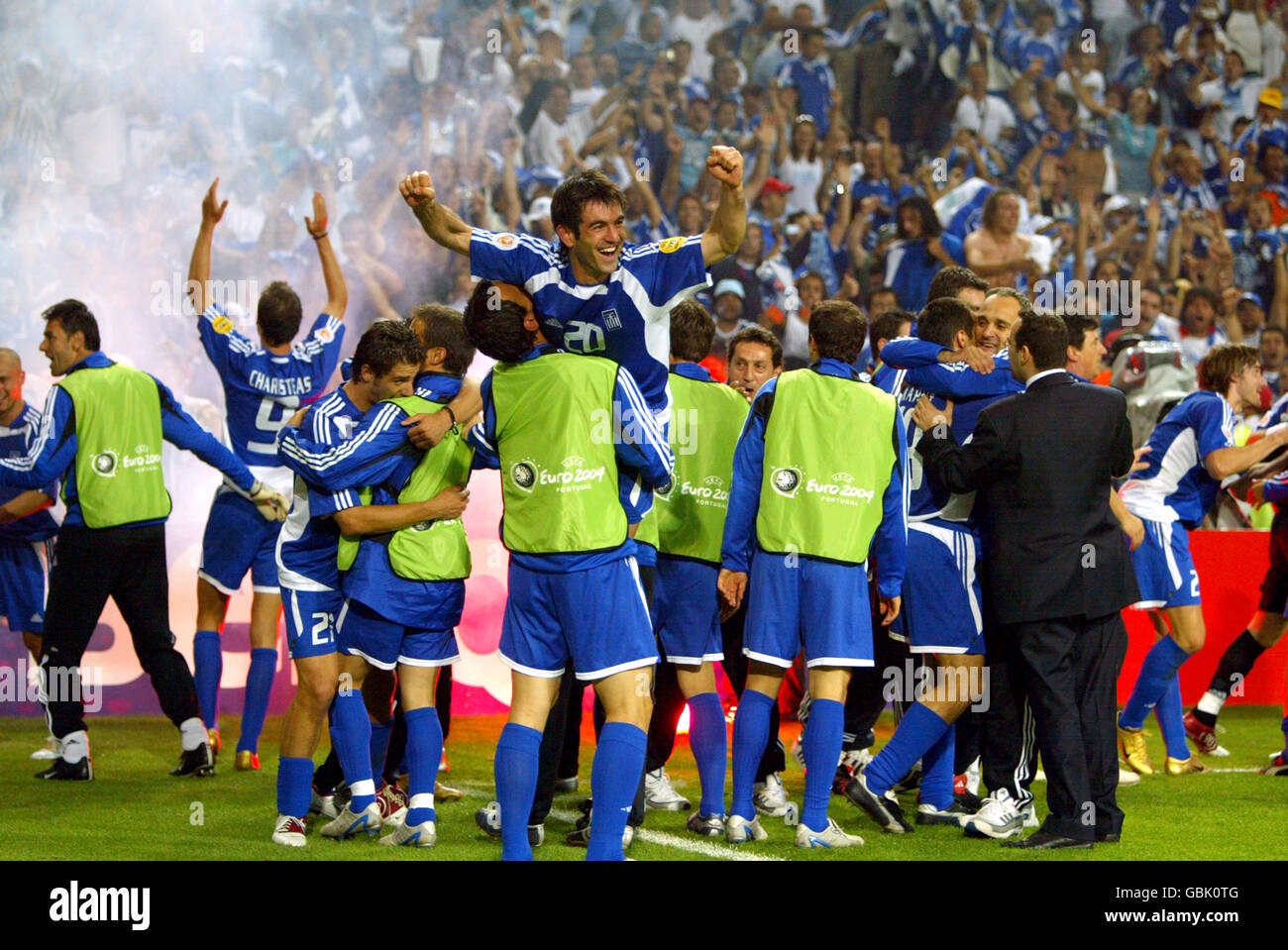 Soccer - UEFA European Championship 2004 - Semi Final - Greece v Czech ...