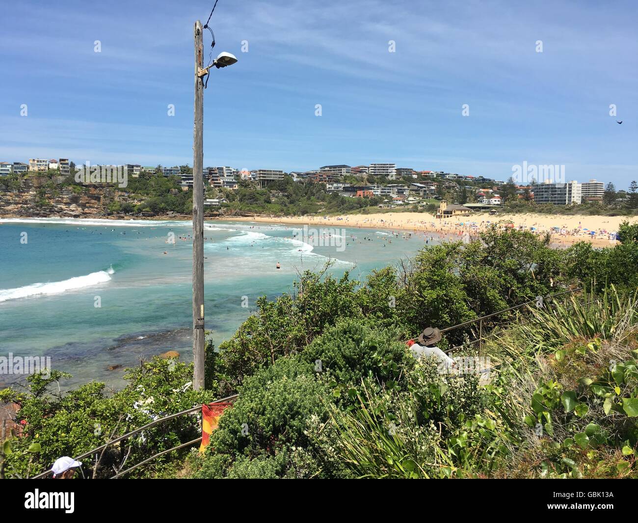 Manly beach swimming pool sydney hi-res stock photography and images ...