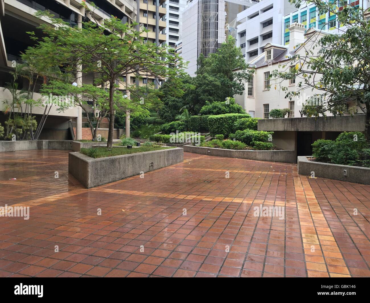 Space Between the Buildings Stock Photo - Alamy