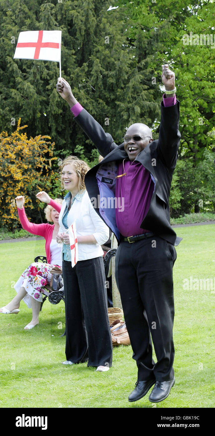 Celebrating St George's Day, the Archbishop of York Dr John Sentamu ...