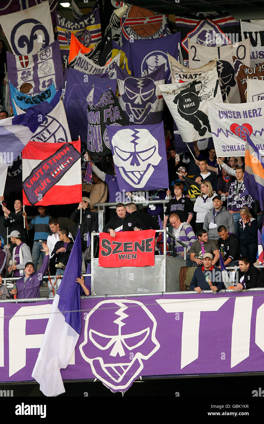 Austrian football fans hi-res stock photography and images - Alamy