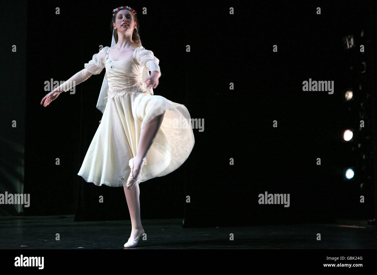 London childrens ballet perform snow white london hi-res stock ...