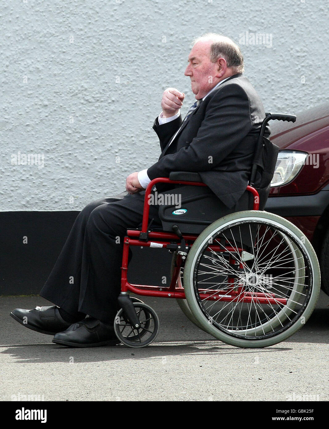 Brian Barkley funeral Stock Photo - Alamy