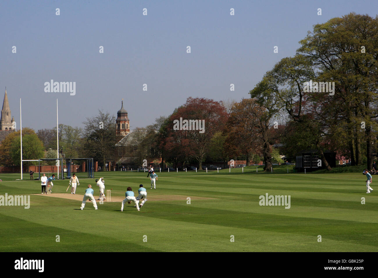 Cricket mcc v rugby school hi-res stock photography and images - Alamy