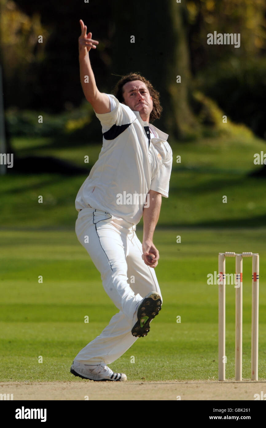 Cricket - MCC v Rugby School - The Close Stock Photo - Alamy