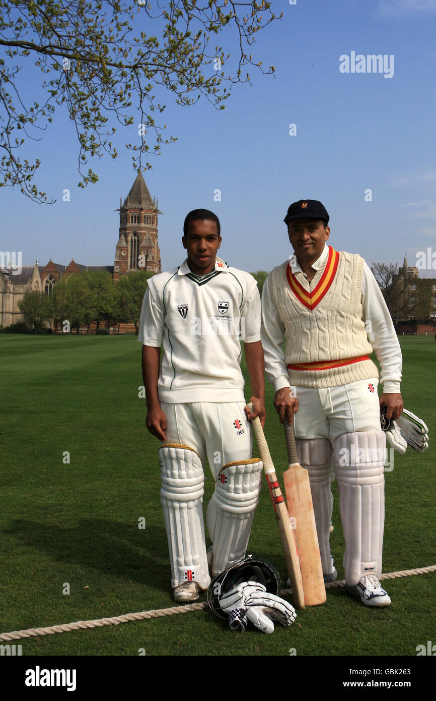 Cricket - MCC v Rugby School - The Close Stock Photo - Alamy