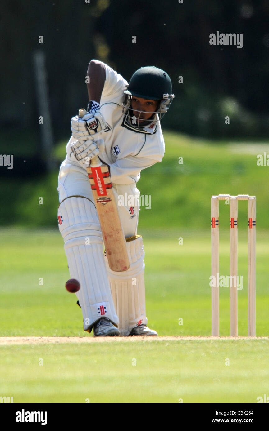 Cricket - MCC v Rugby School - The Close Stock Photo - Alamy