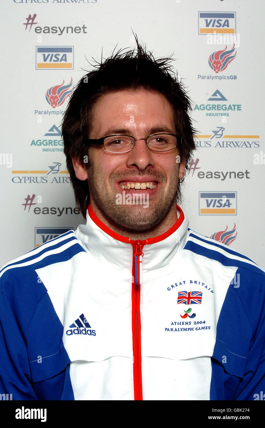 Athens Olympics 2004 - Great Britain Paralympic Team. Daniel West ...