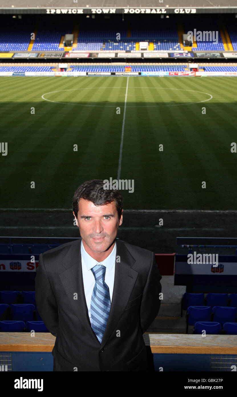 Soccer - Roy Keane Press Conference - Portman Road. Roy Keane the newly ...