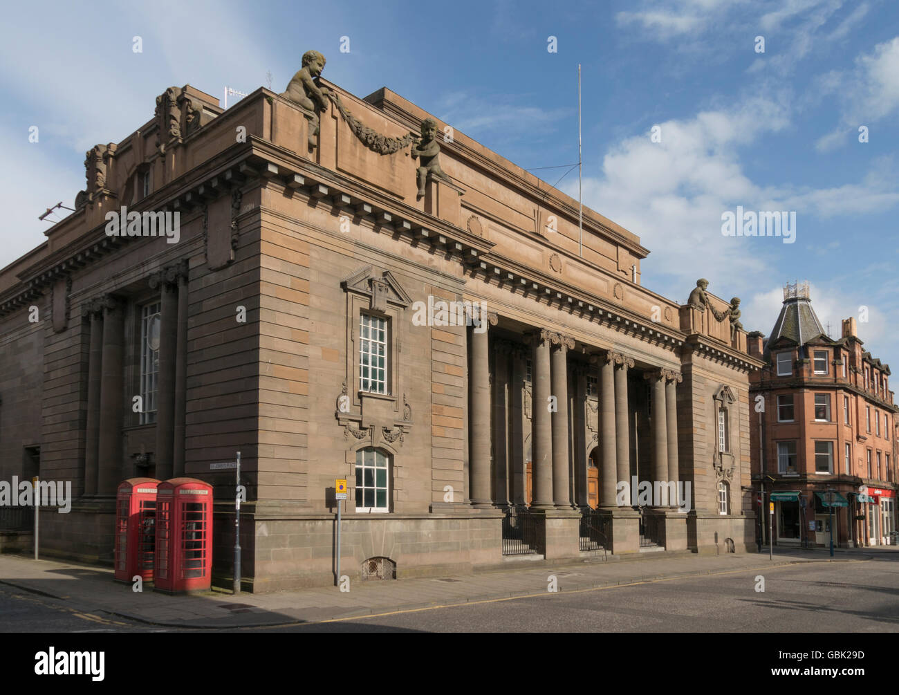 Perth City Hall,Perth,Scotland,UK Stock Photo - Alamy