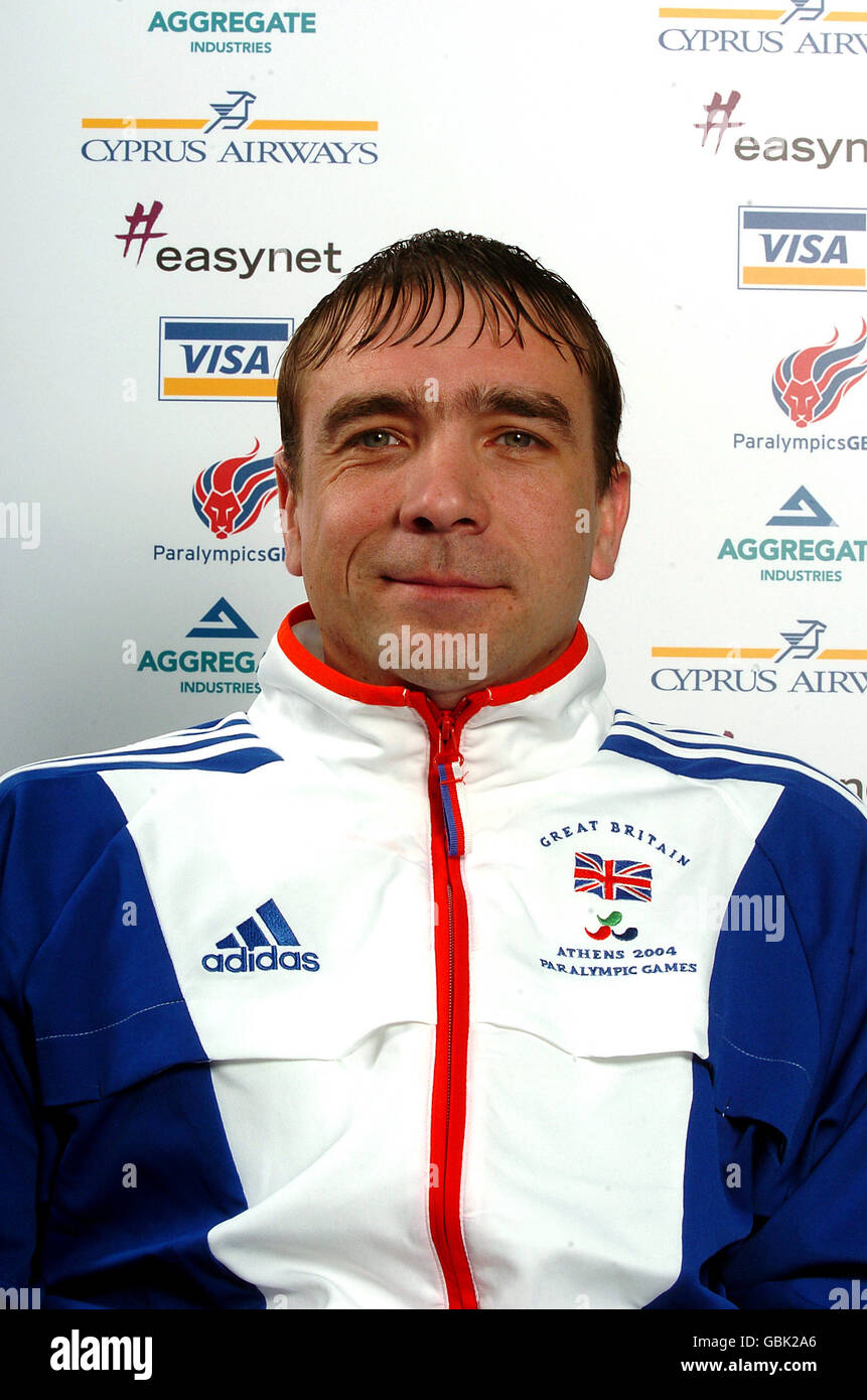 Athens Olympics 2004 - Great Britain Paralympic Team. David Eaton ...