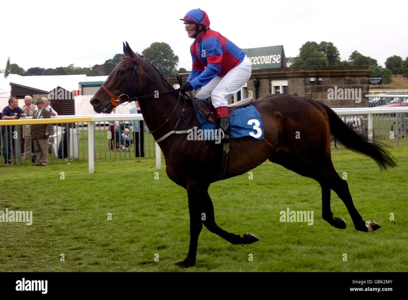 Jockey Alex Greaves goes to post on Native Title in the John Smith's ...