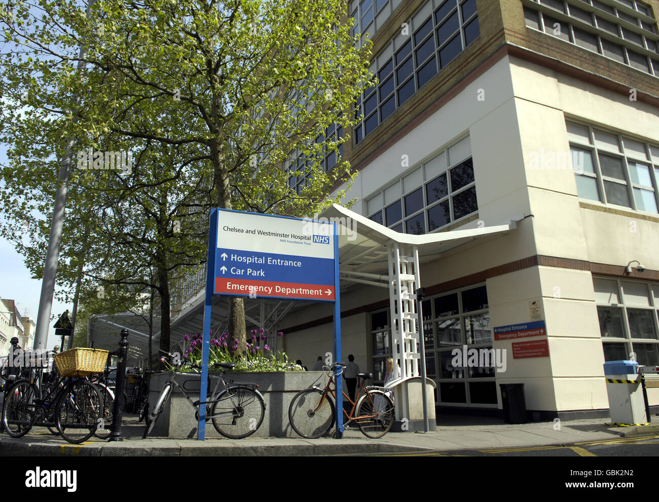 Chelsea and Westminster Hospital- stock Stock Photo - Alamy